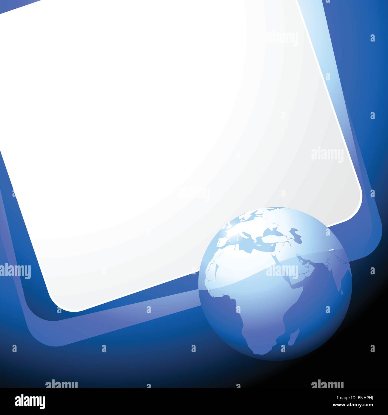 blue earth vector templete design Stock Vector Image & Art - Alamy