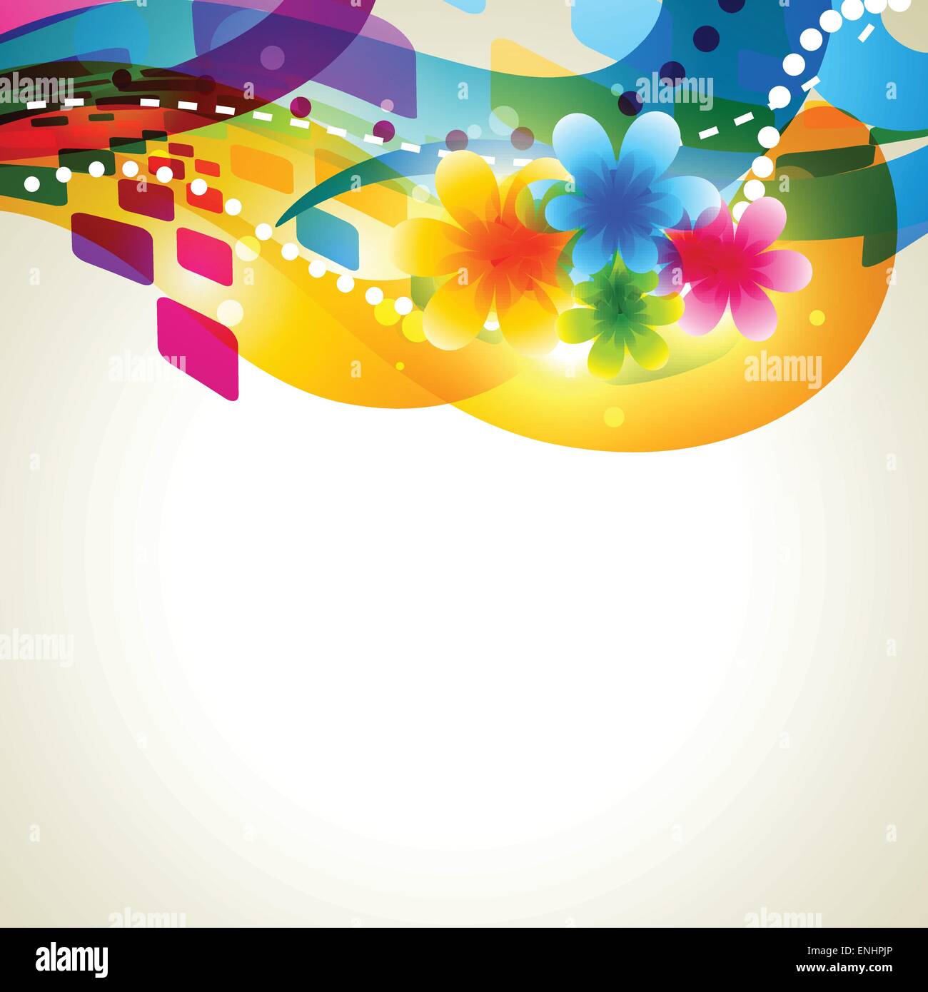 vector colorful background with space for your text Stock Vector Image ...