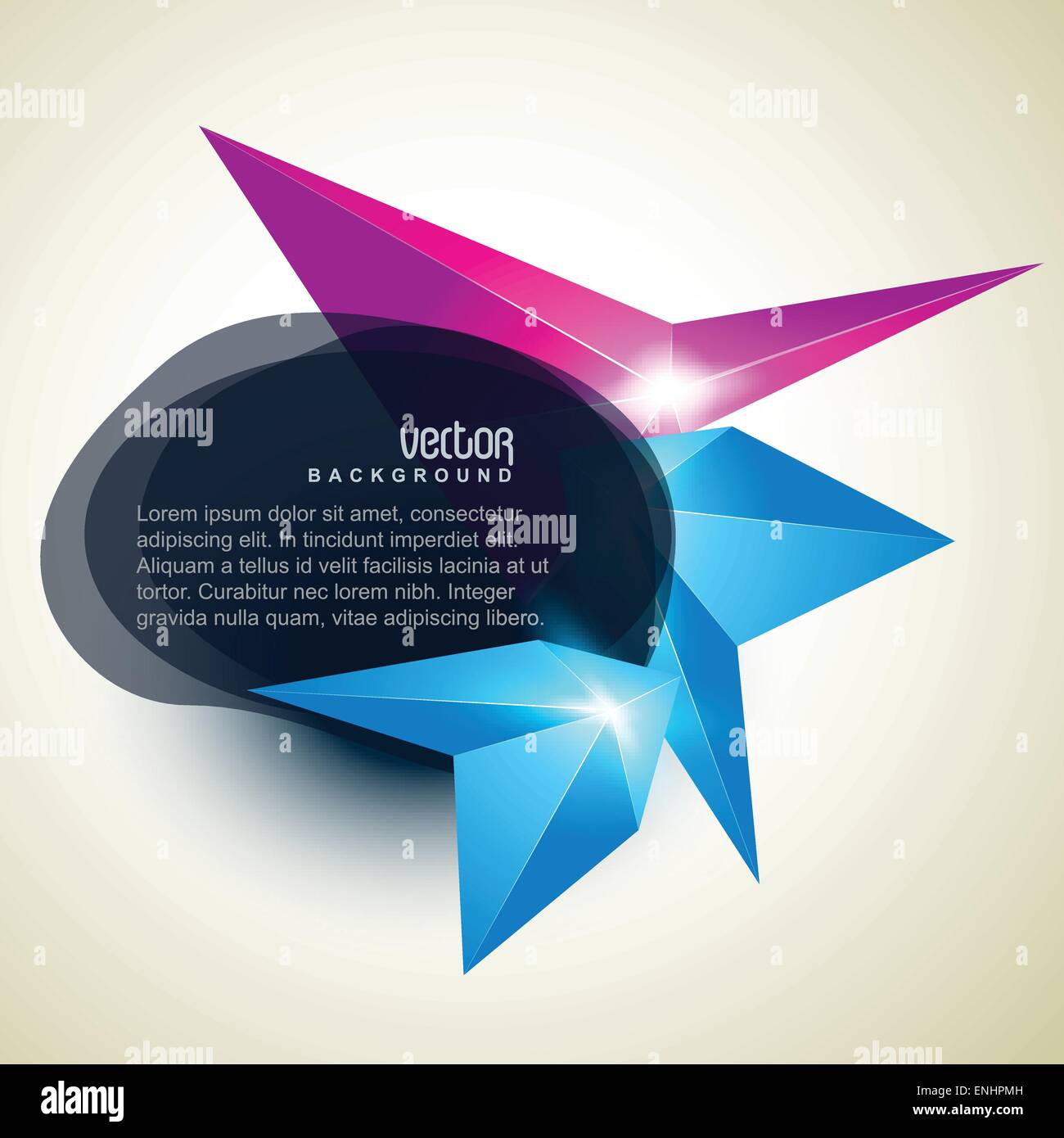 vector abstract shape background design Stock Vector Image & Art - Alamy