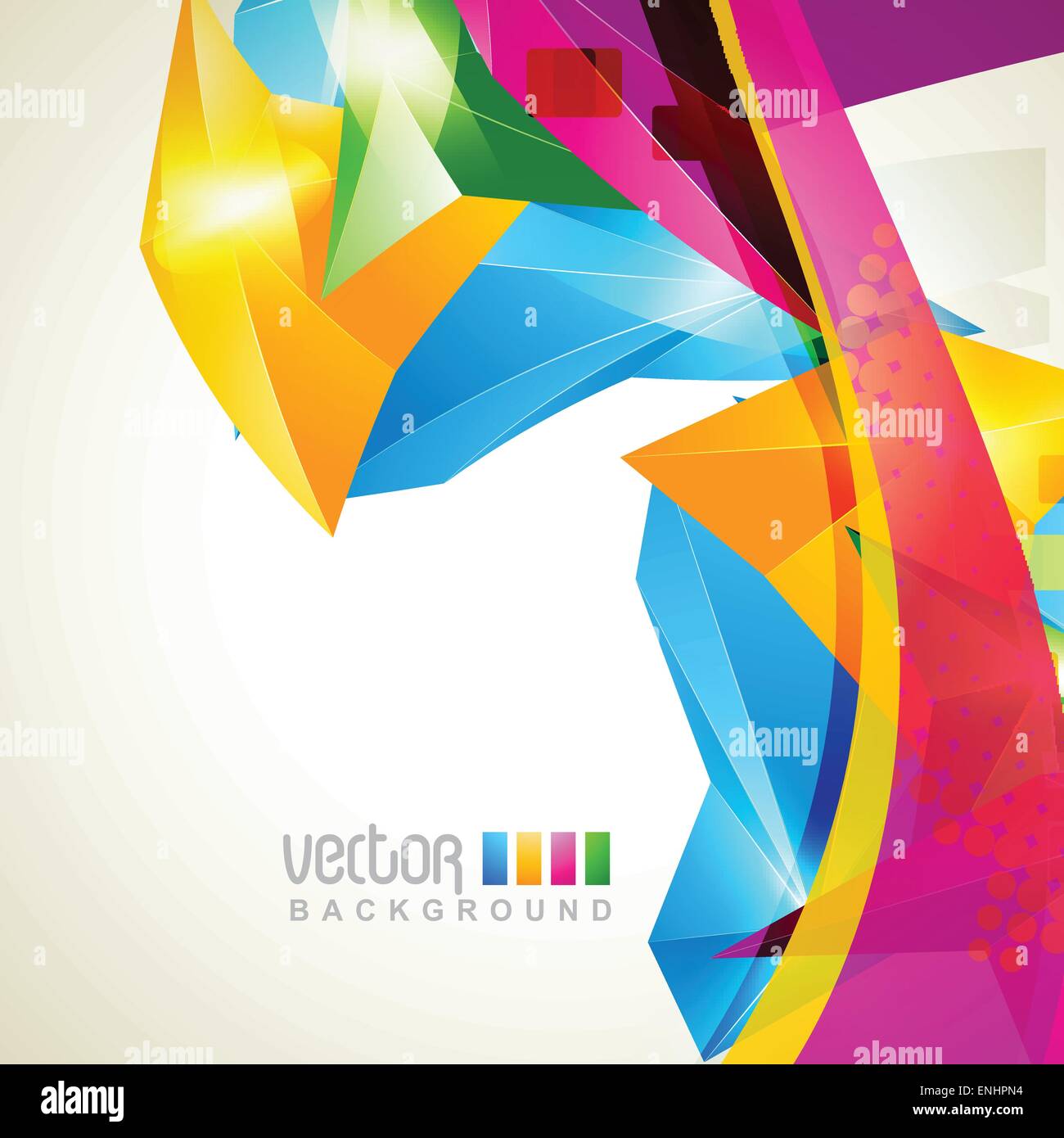 abstract colorful shape design background Stock Vector Image & Art - Alamy