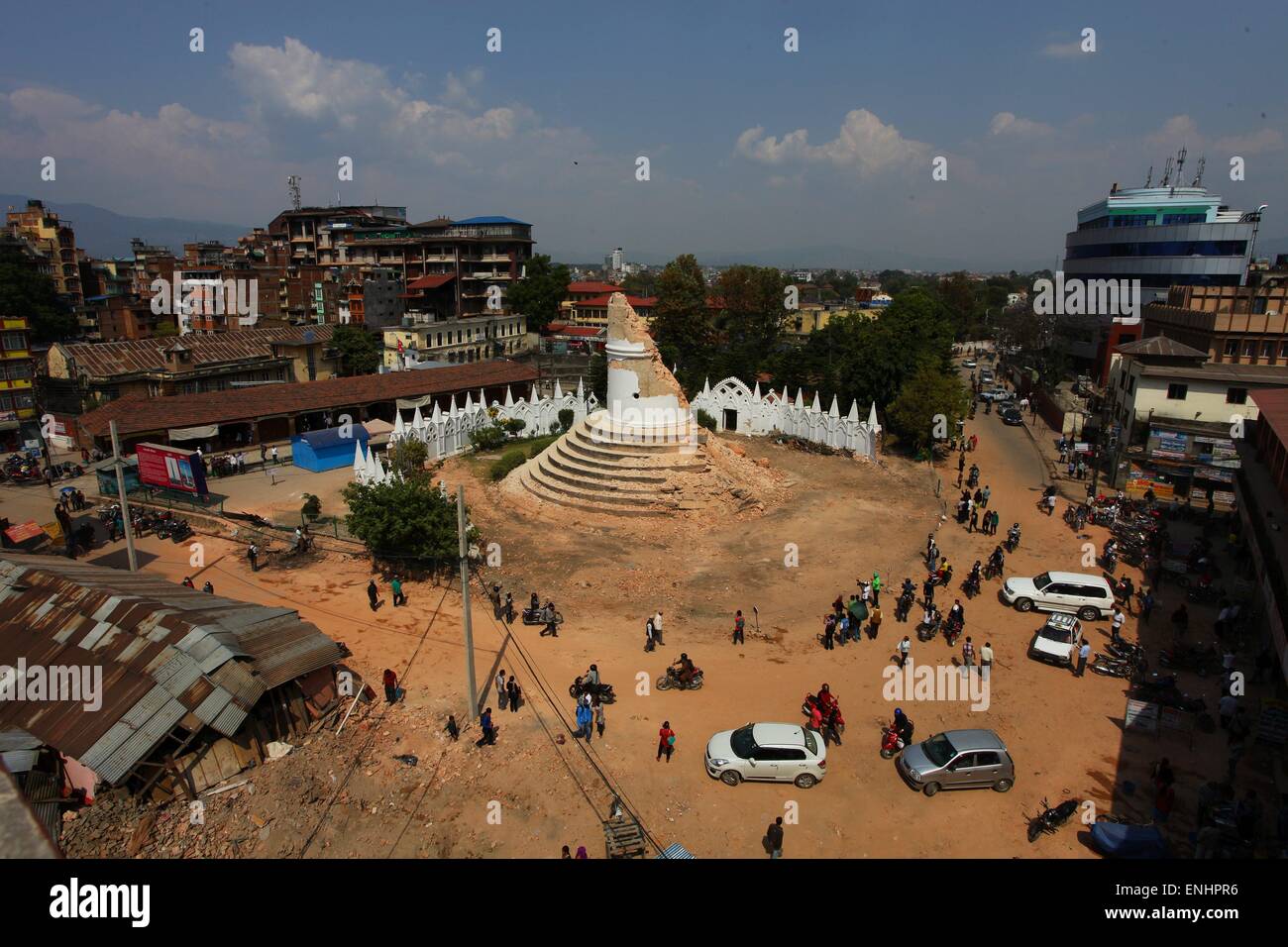 Dharahara tower hi-res stock photography and images - Alamy
