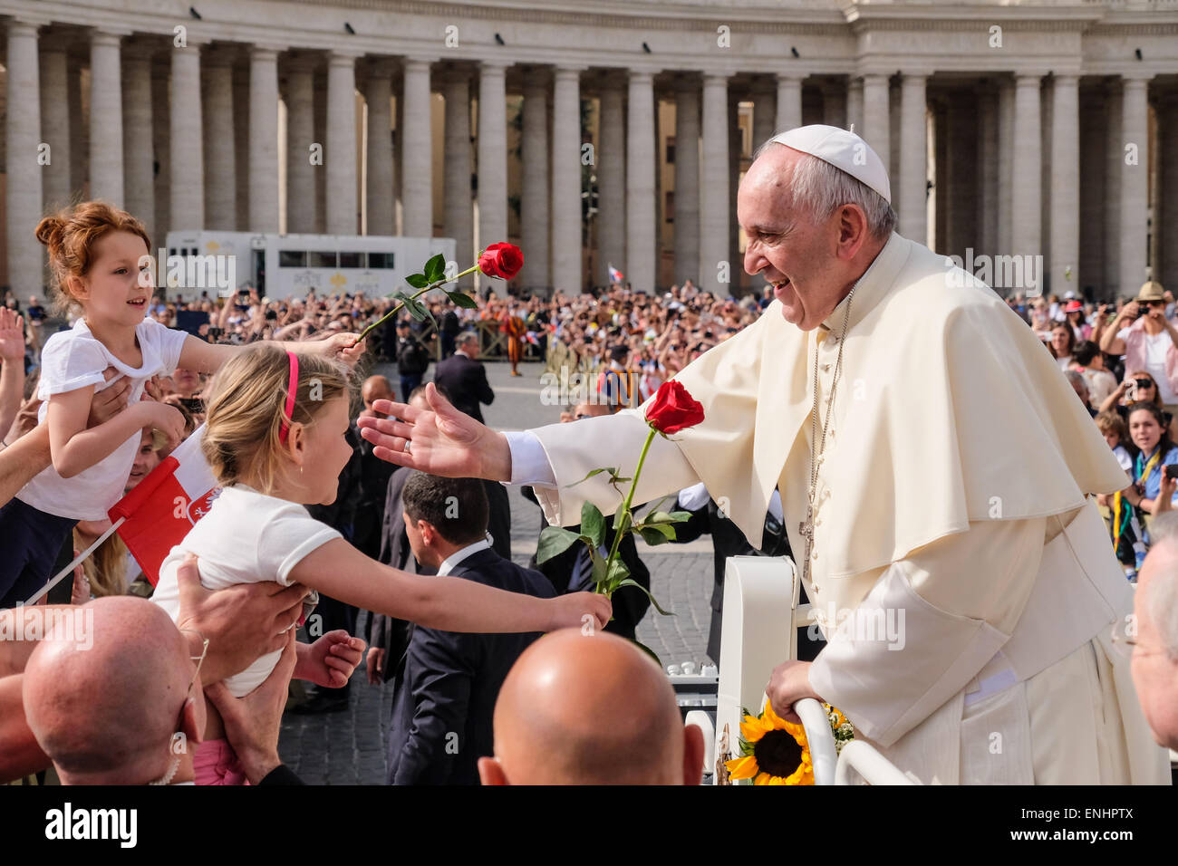 Vatican City. 06th May, 2015. Pope Francis 06th may 2015 General ...