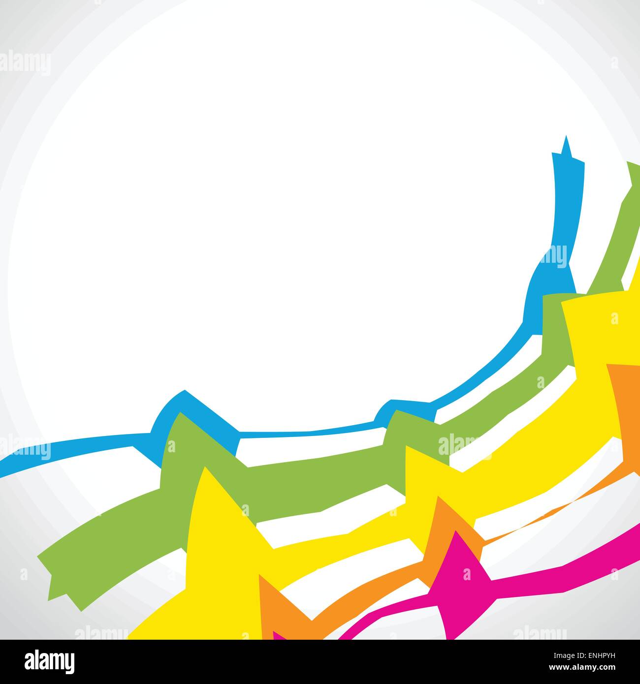 vector colorful wave design illustration Stock Vector Image & Art - Alamy