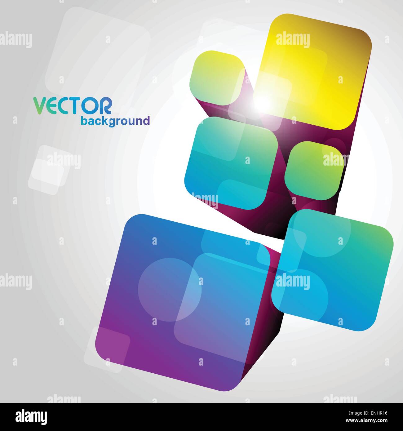 Colorful 3d modern style Stock Vector Images - Alamy