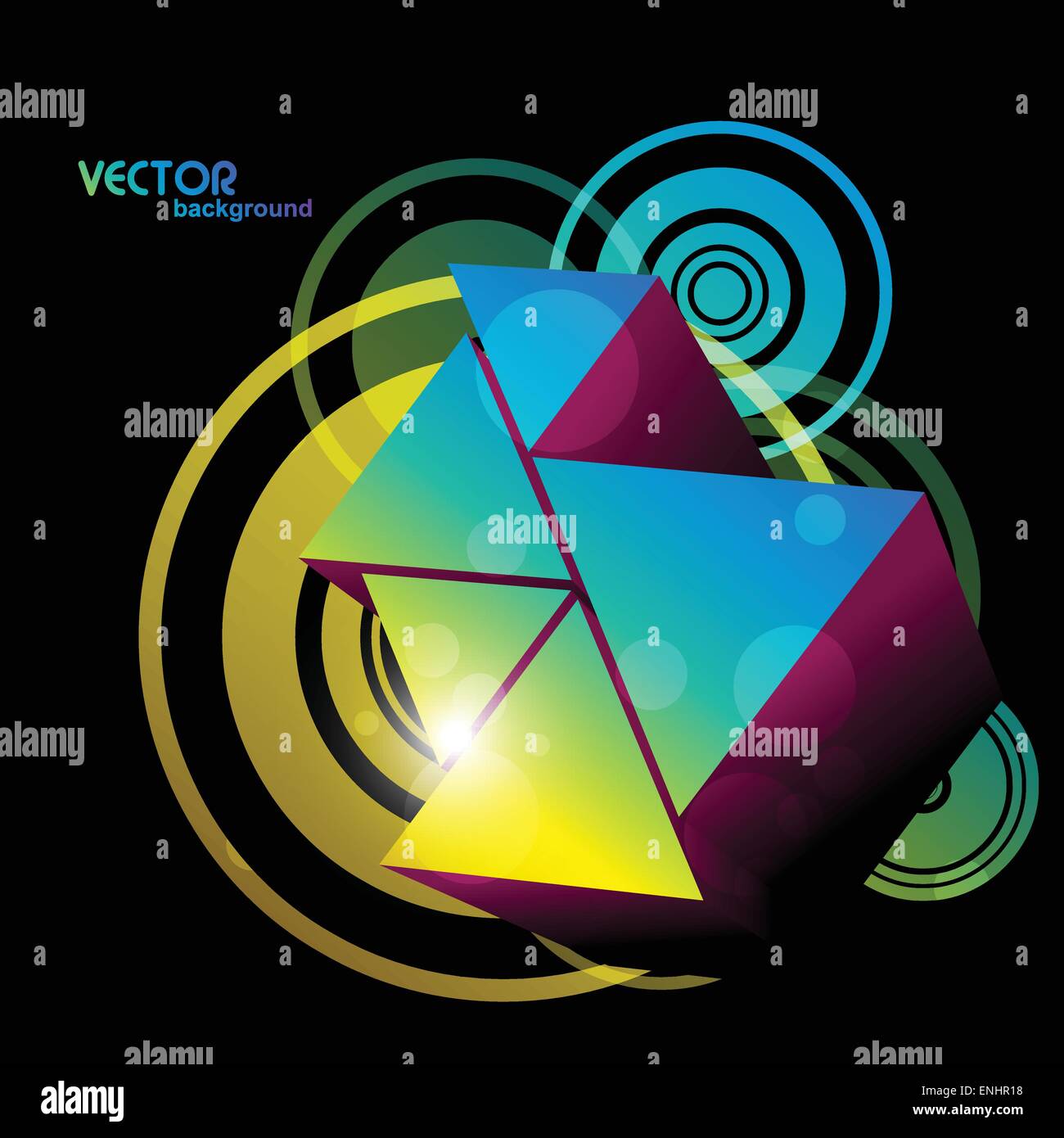 Retro style digital artwork Stock Vector Images - Alamy