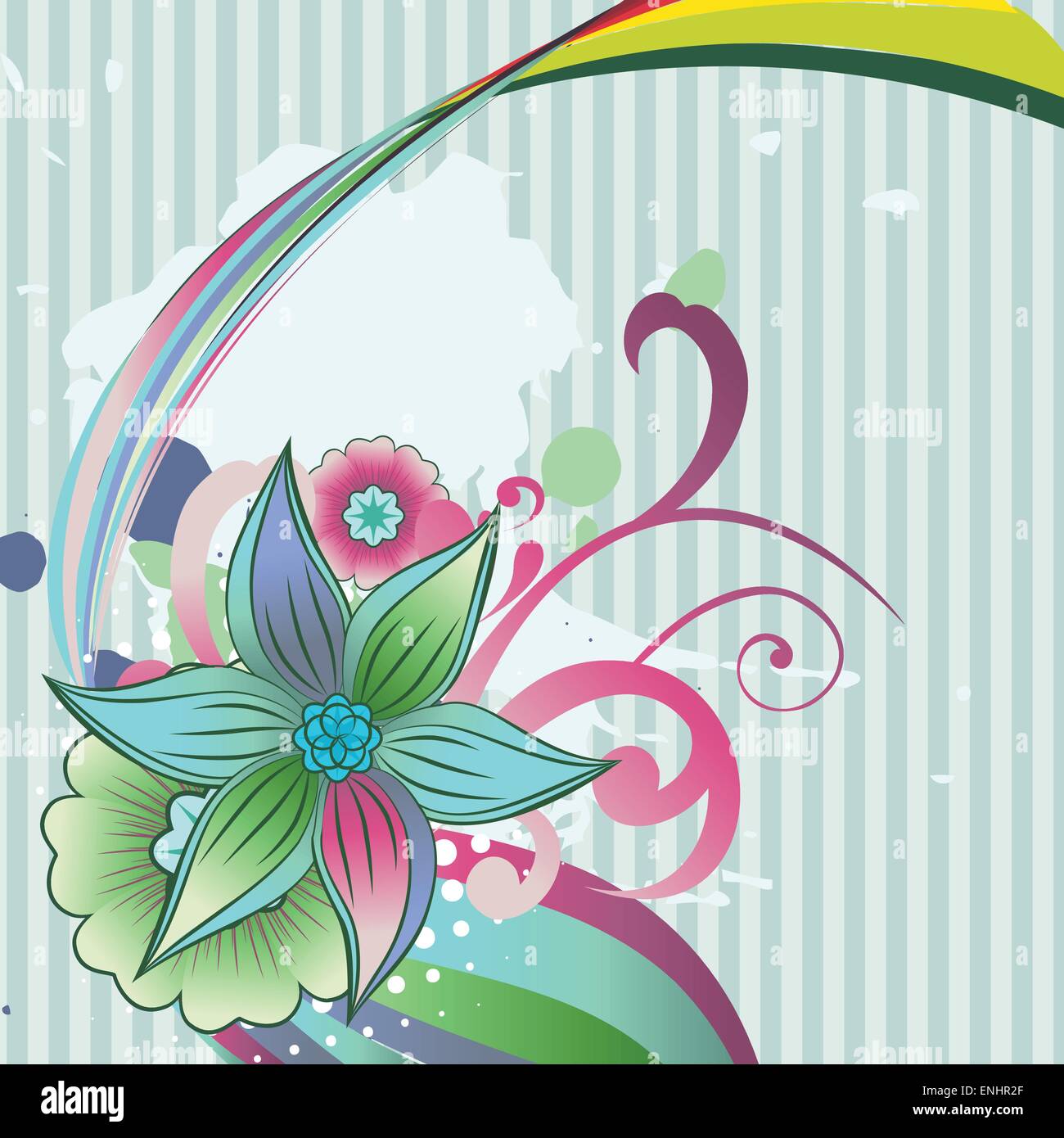 Abstract flower design hi-res stock photography and images - Alamy