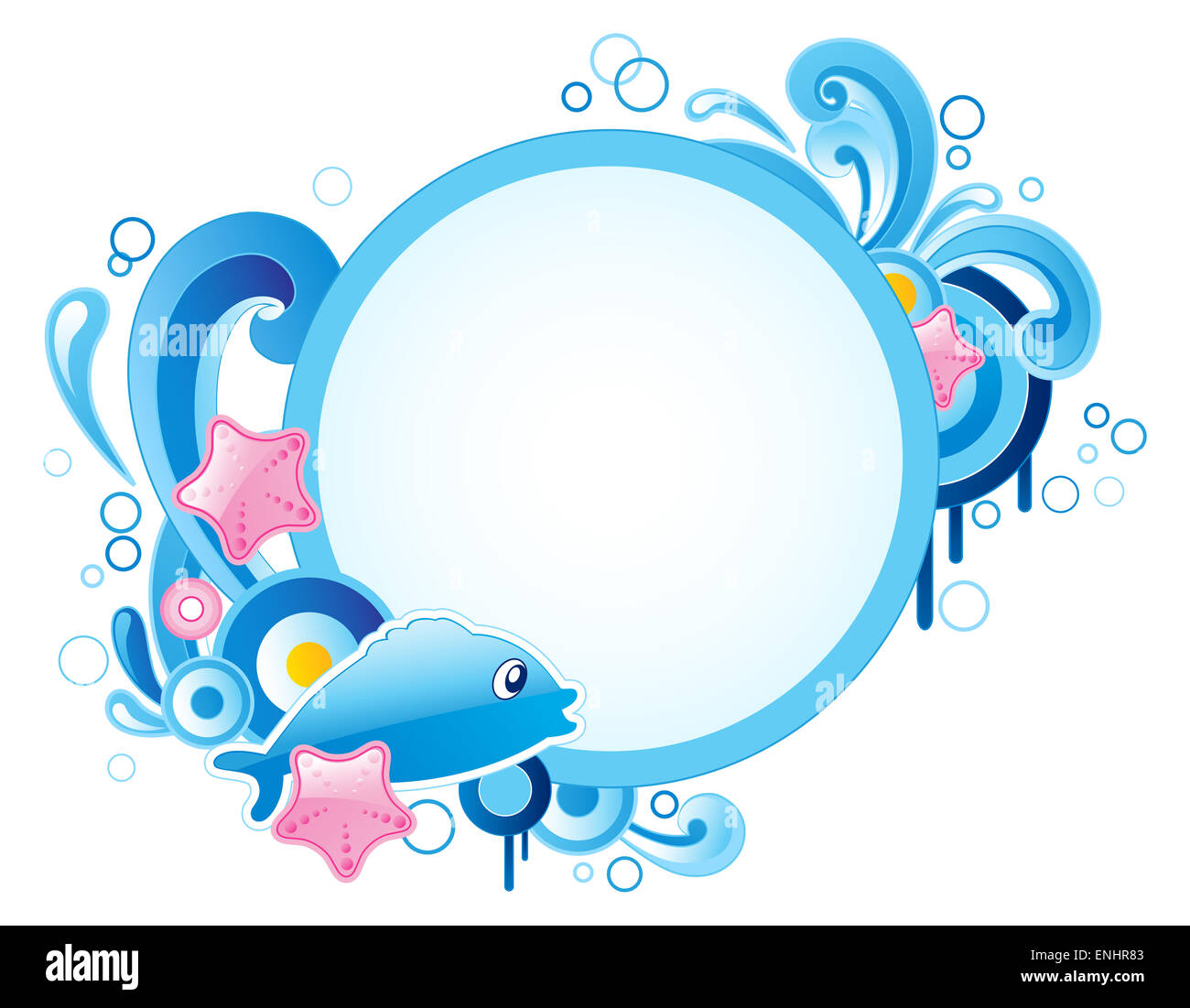 Blue sea summer holiday Cut Out Stock Images & Pictures - Alamy