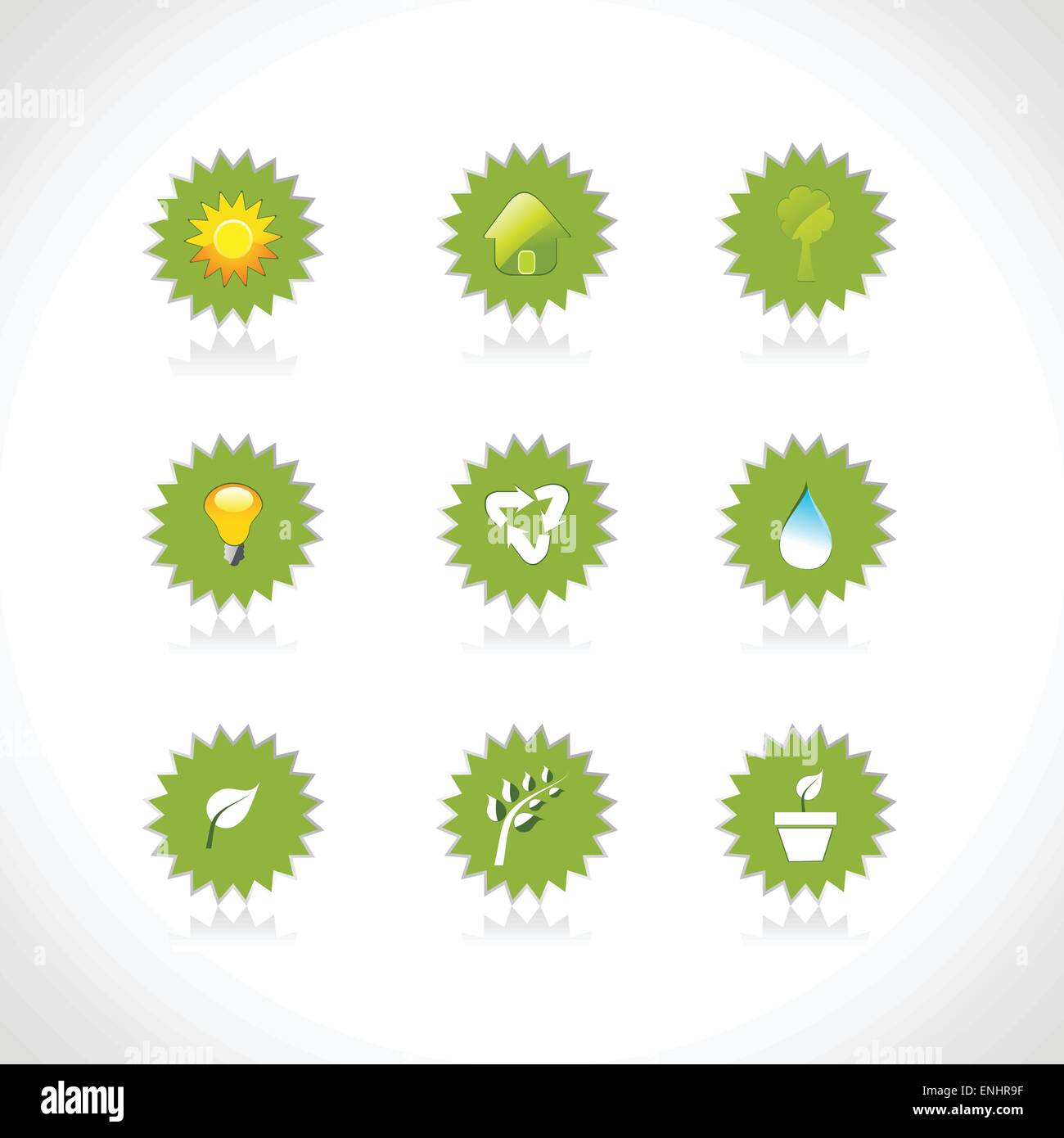 set of vector eco tags with eco elements Stock Vector Image & Art - Alamy