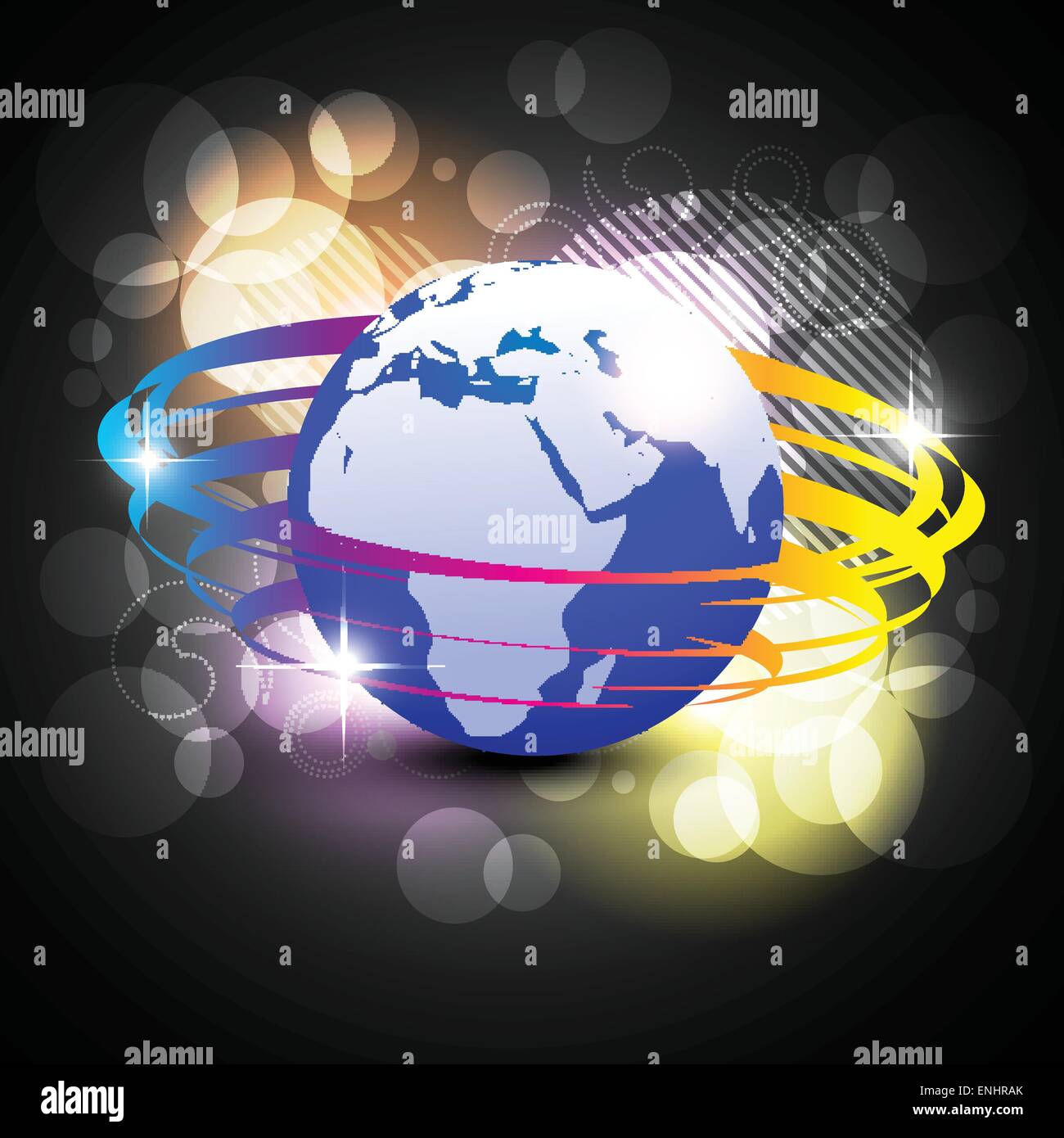 abstract earth vector design art Stock Vector Image & Art - Alamy