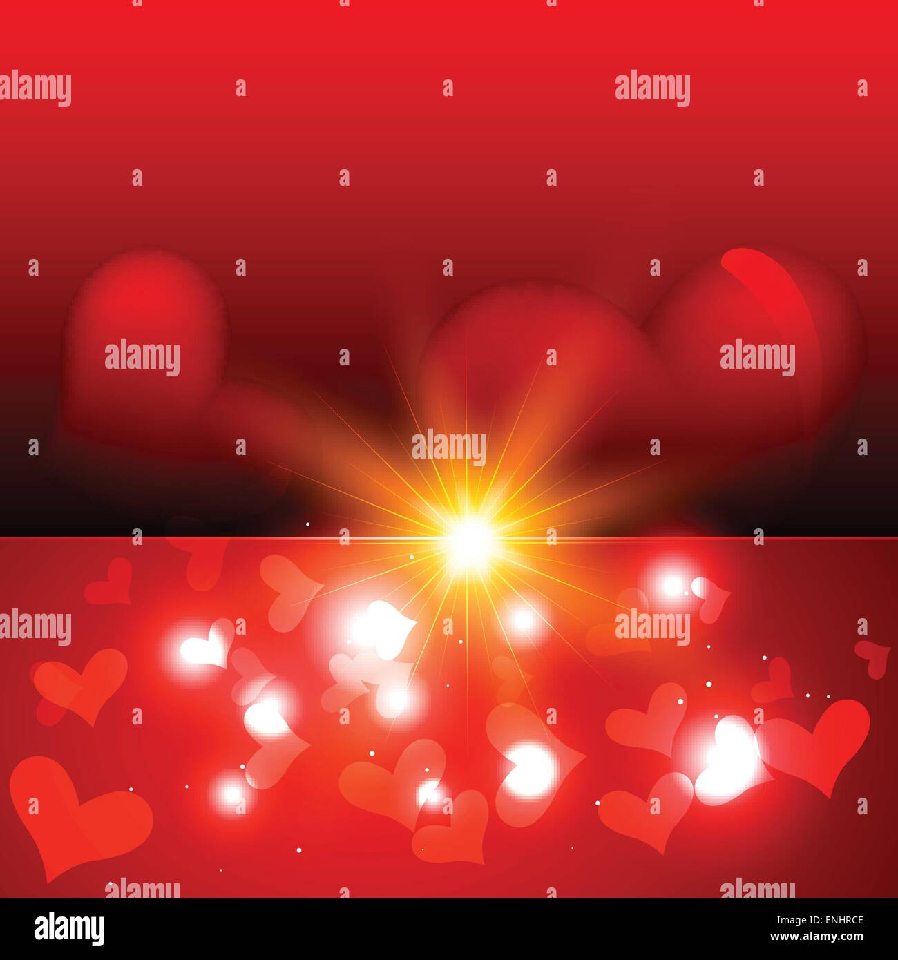 beautiful heart background. Eps10 vector Stock Vector Image & Art - Alamy