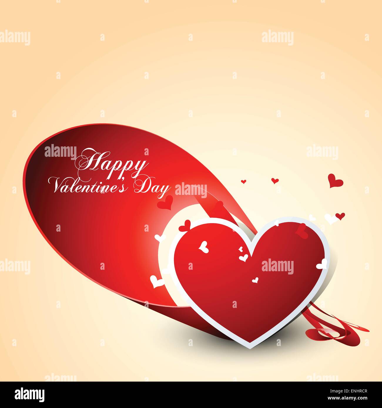 beautiful stylish heart vector background Stock Vector Image & Art - Alamy