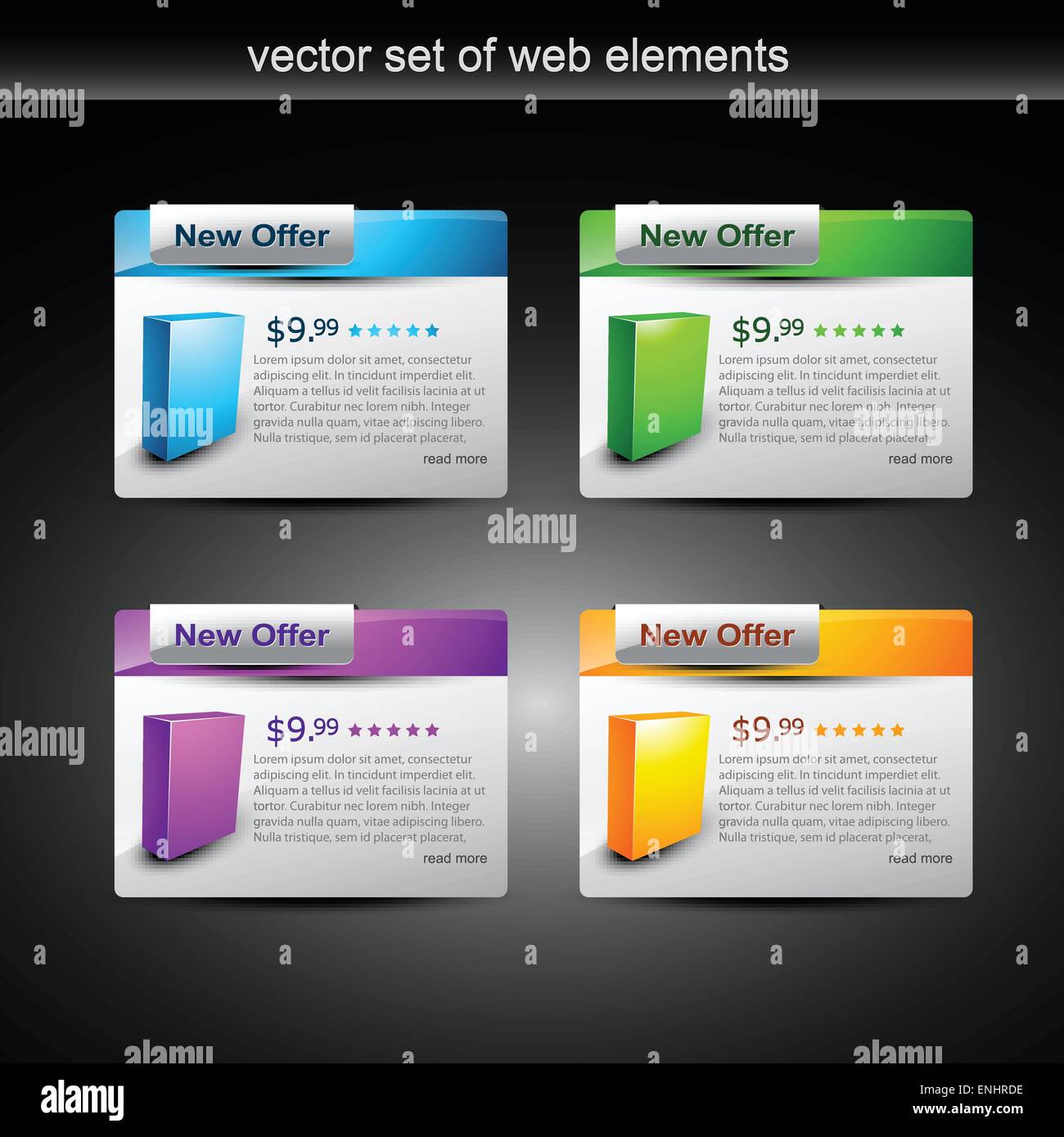 Display of colors Stock Vector Images - Alamy