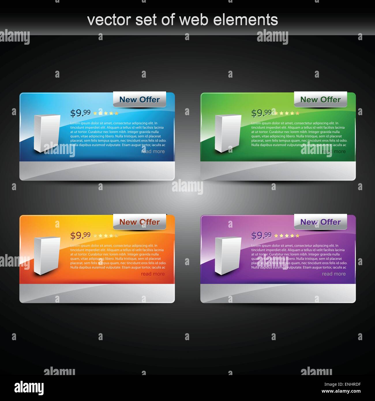 web product display item vector Stock Vector Image & Art - Alamy