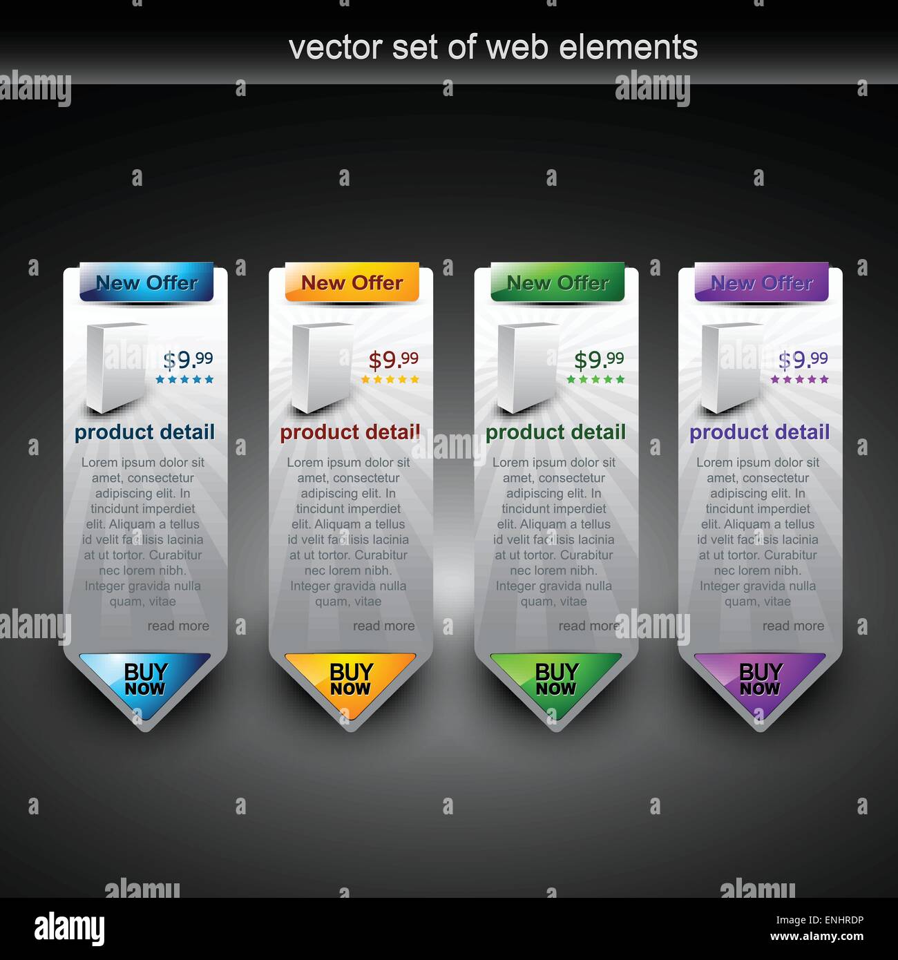 Display item Stock Vector Images - Alamy