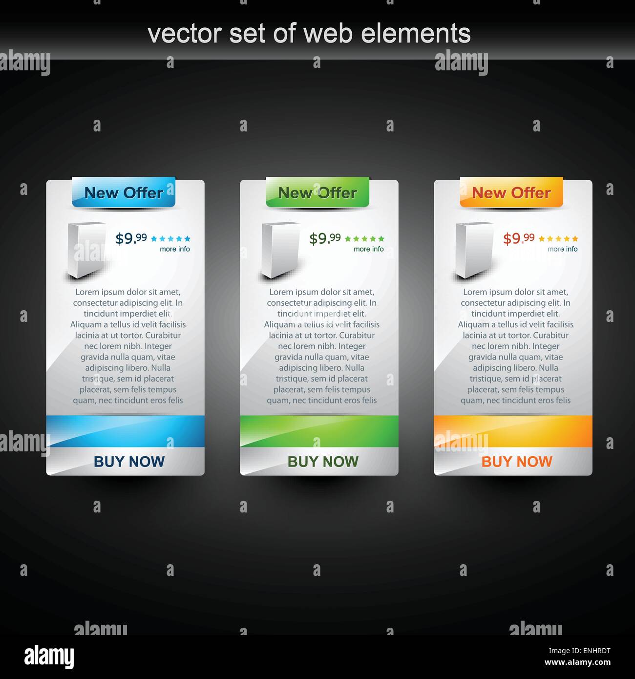 web product display item vector Stock Vector Image & Art - Alamy