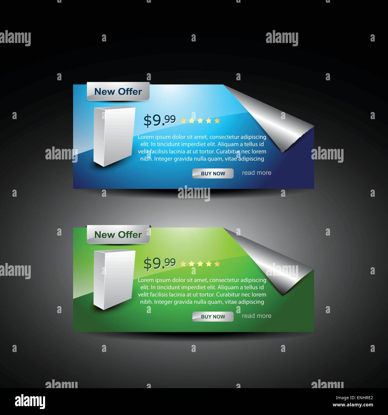 web product display item vector Stock Vector Image & Art - Alamy