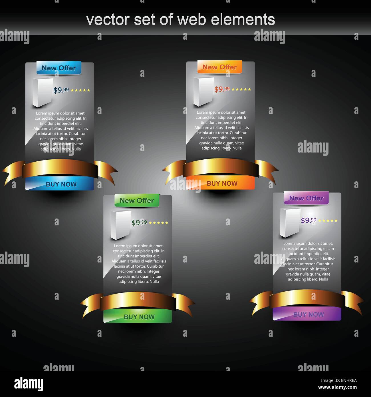 web product display item vector Stock Vector Image & Art - Alamy