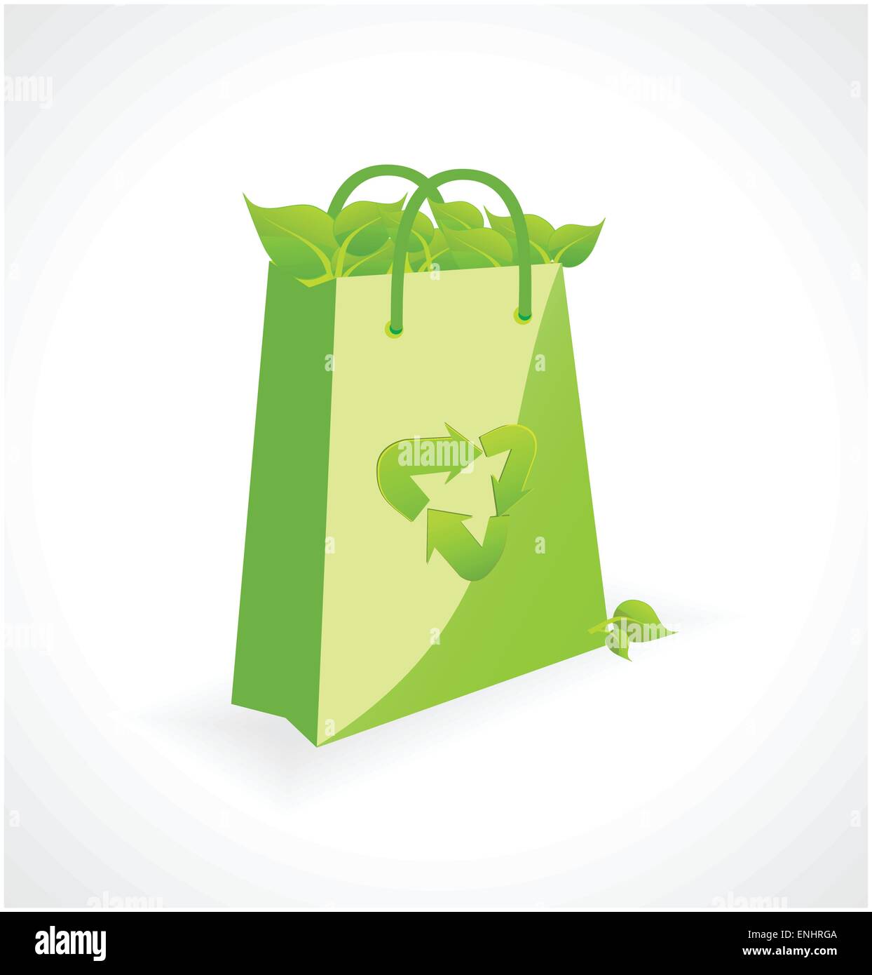 Paper bag tree Stock Vector Images - Alamy