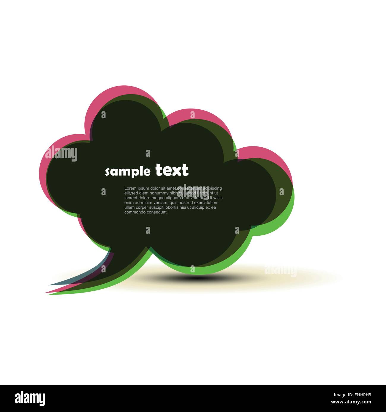 vector speech bubble design art Stock Vector Image & Art - Alamy