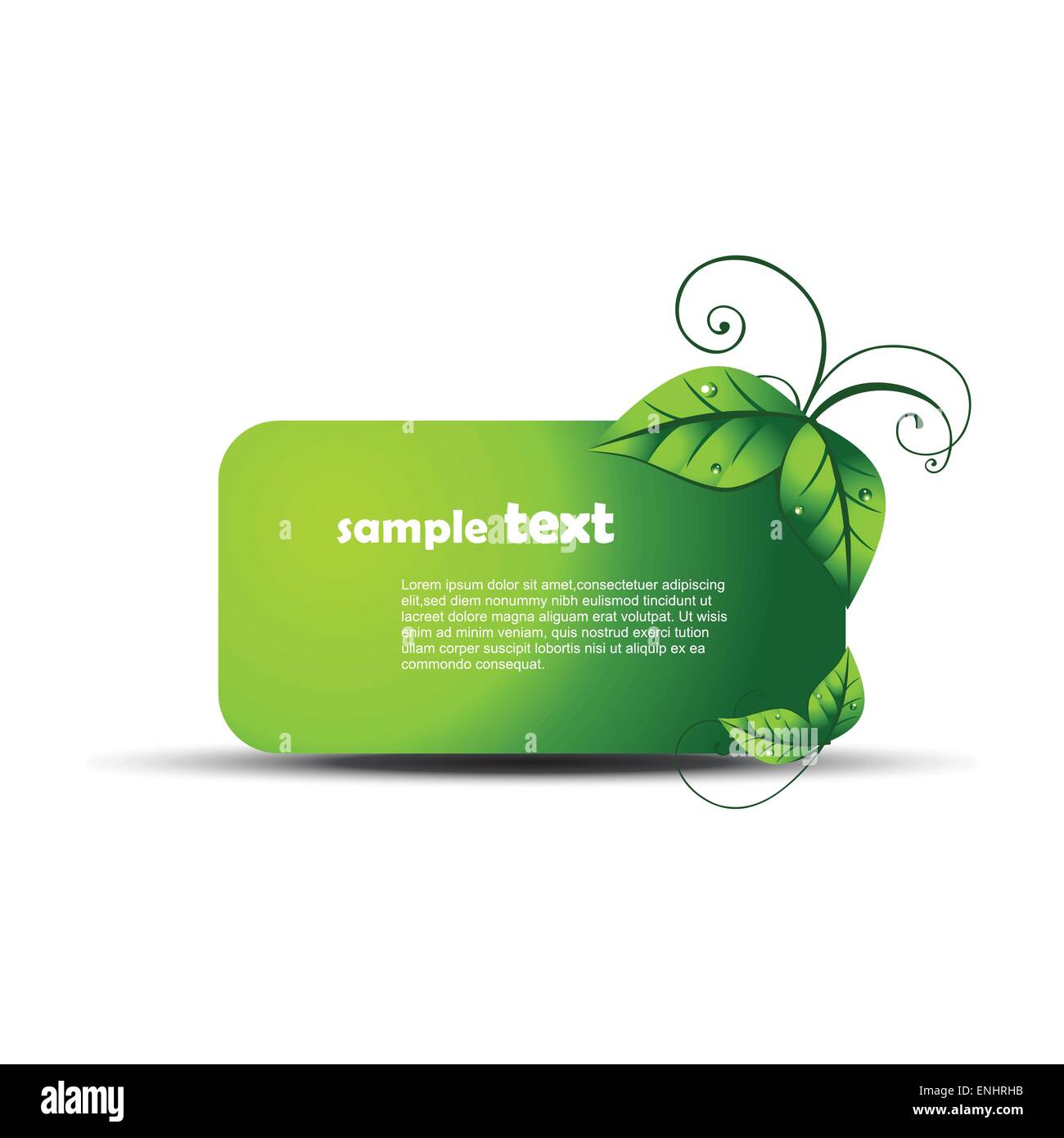 vector eco leaf design Stock Vector Image & Art - Alamy