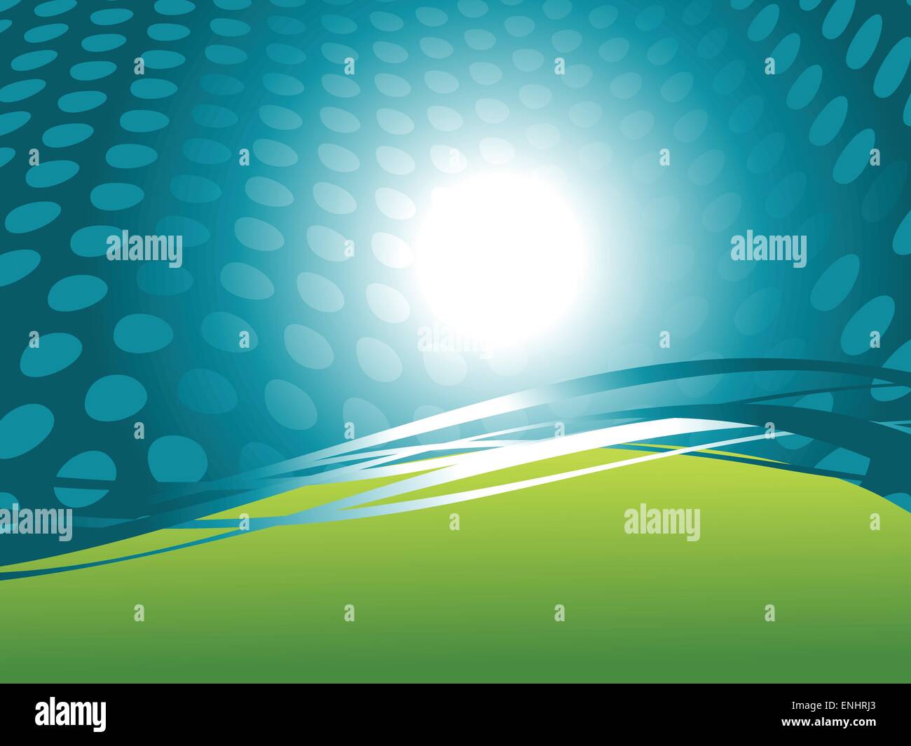beautiful vector shiny wave illustration Stock Vector Image & Art - Alamy