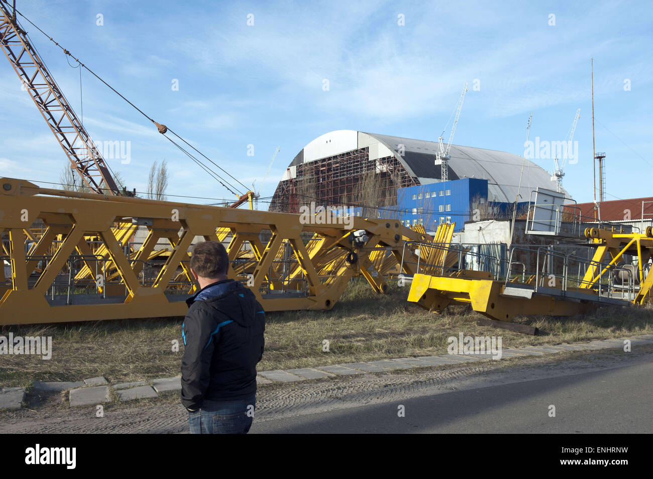 Chernobyl reactor 4 damaged hi-res stock photography and images - Alamy