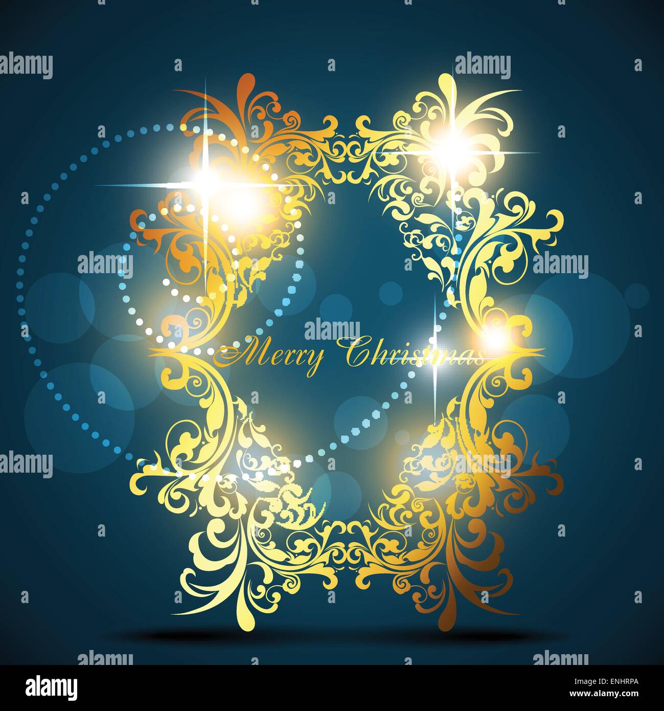 beautiful vector christmas background design Stock Vector Image & Art ...