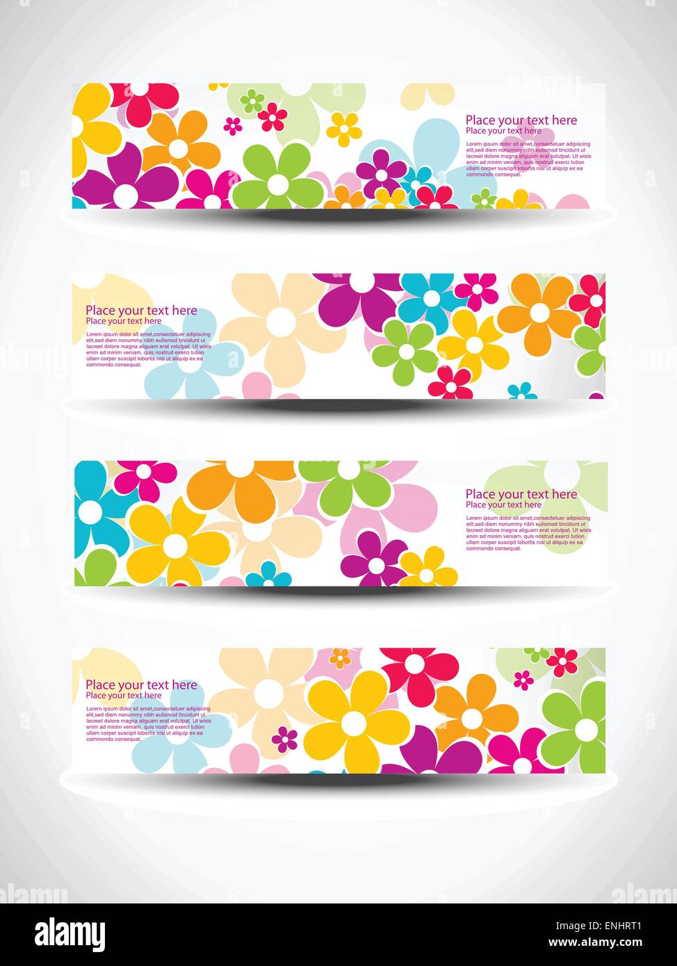 Header copy Stock Vector Images - Alamy