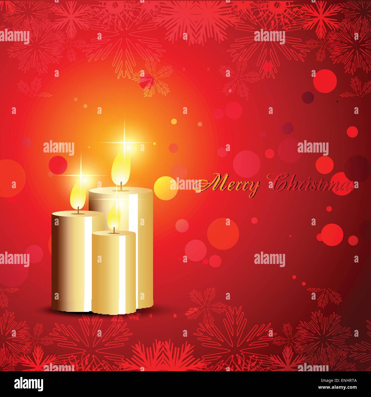 vector glowing candle design Stock Vector Image & Art - Alamy