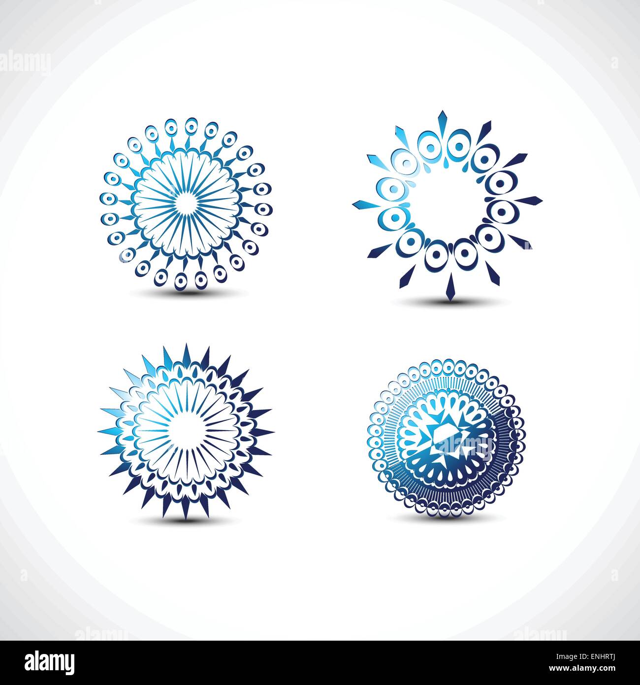 Snow flakes Stock Vector Images - Alamy
