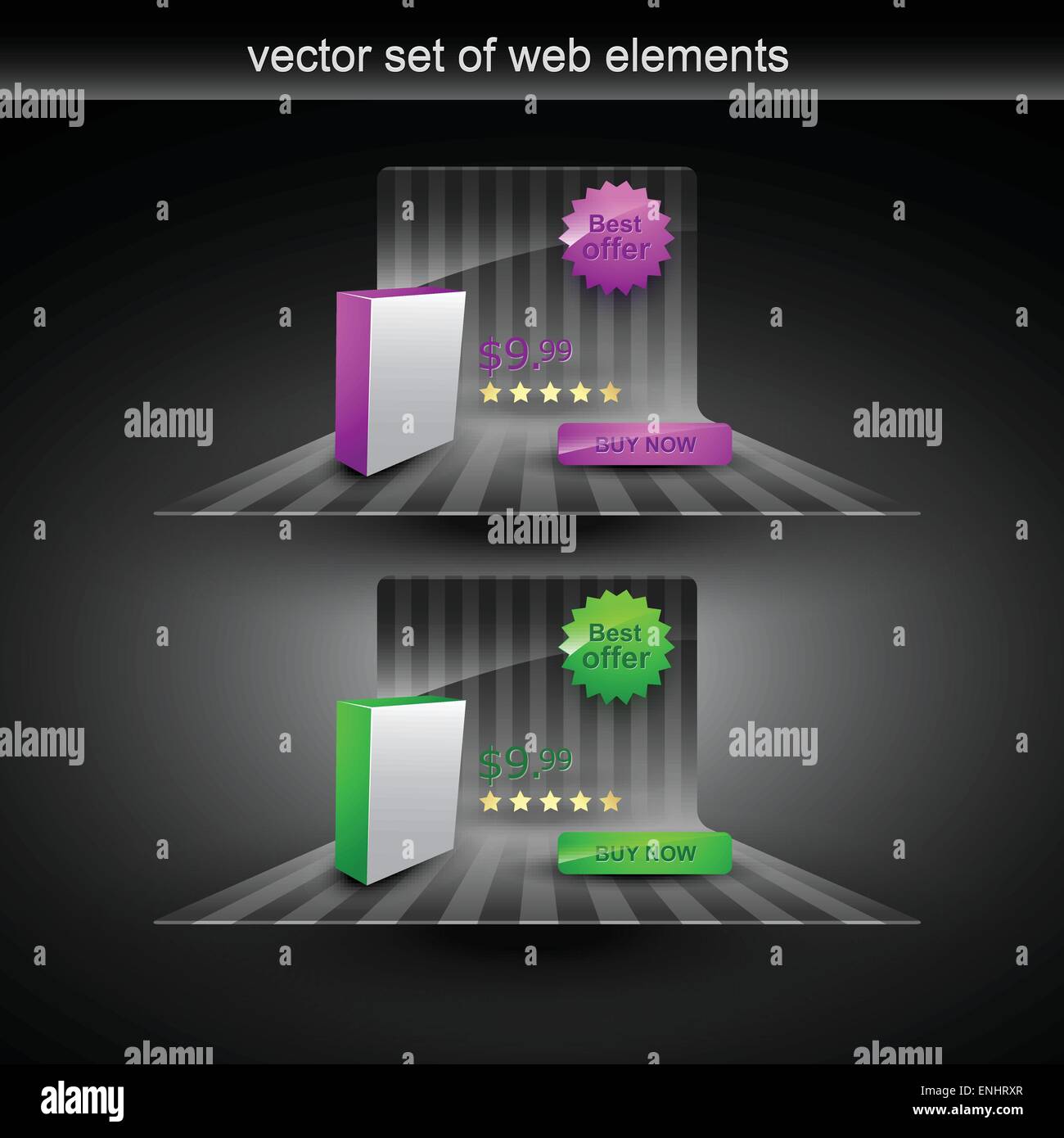 new 3d style product display item Stock Vector Image & Art - Alamy