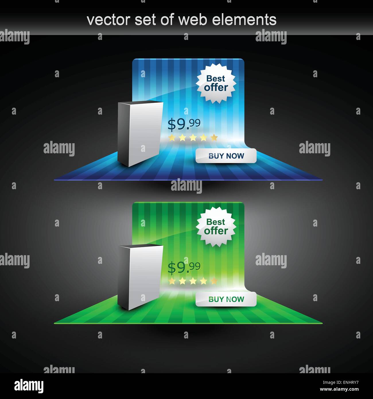 new 3d style product display item Stock Vector Image & Art - Alamy