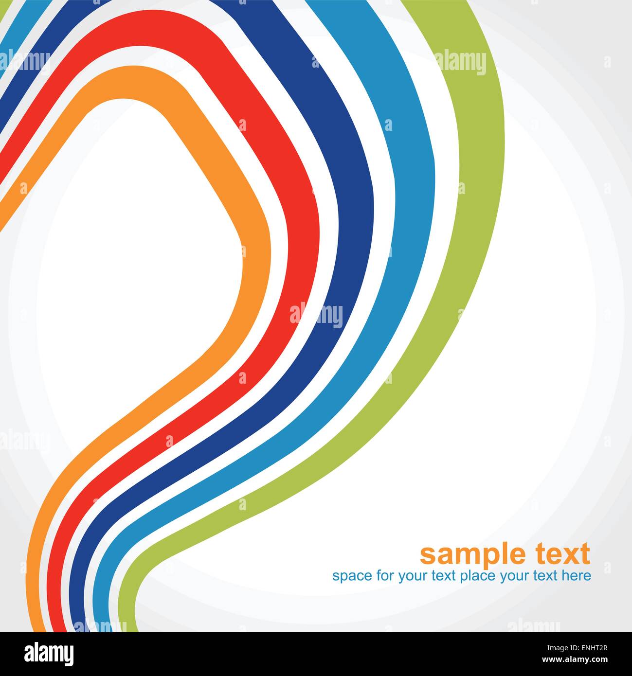 vector colorful lines background with space for your text Stock Vector ...