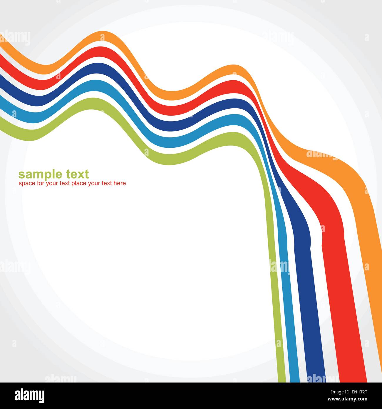 vector colorful lines background with space for your text Stock Vector ...