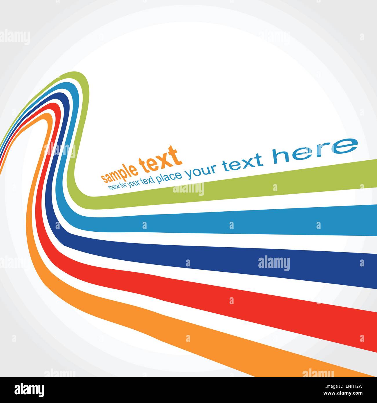 vector colorful lines background with space for your text Stock Vector ...