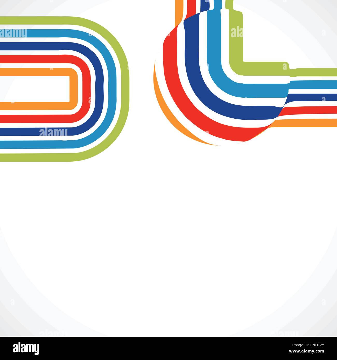 vector colorful lines background with space for your text Stock Vector ...