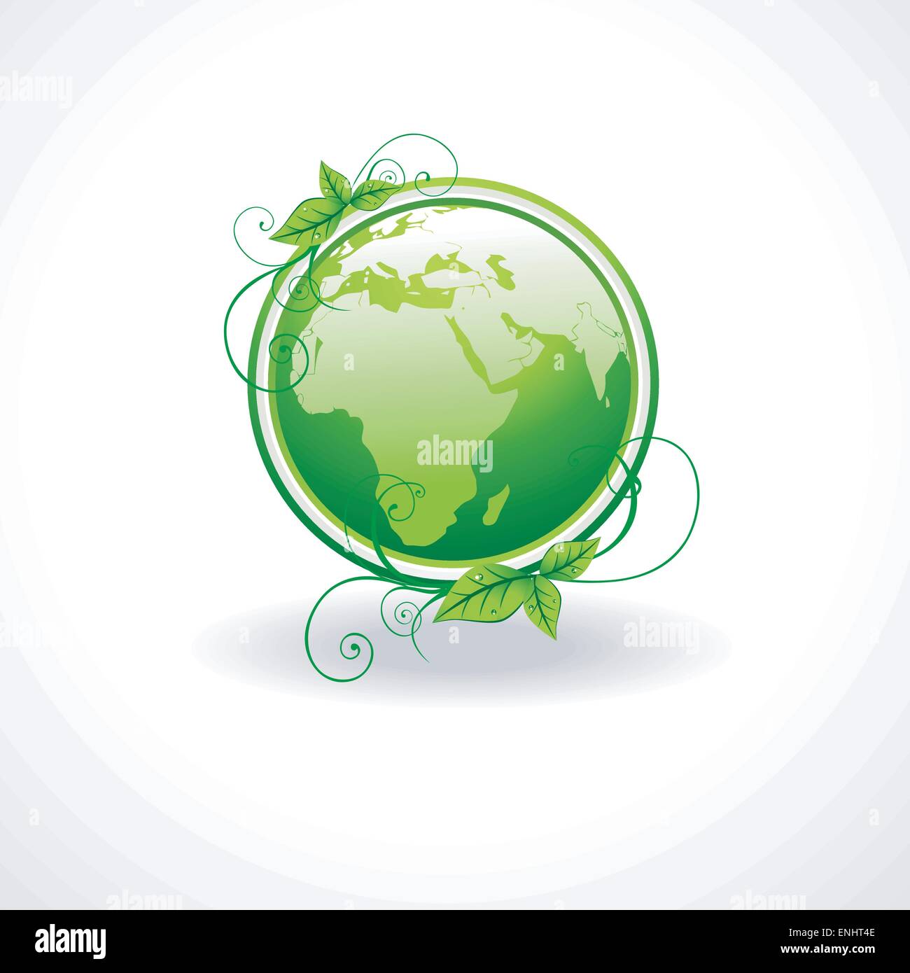 Green earth Stock Vector Images - Alamy