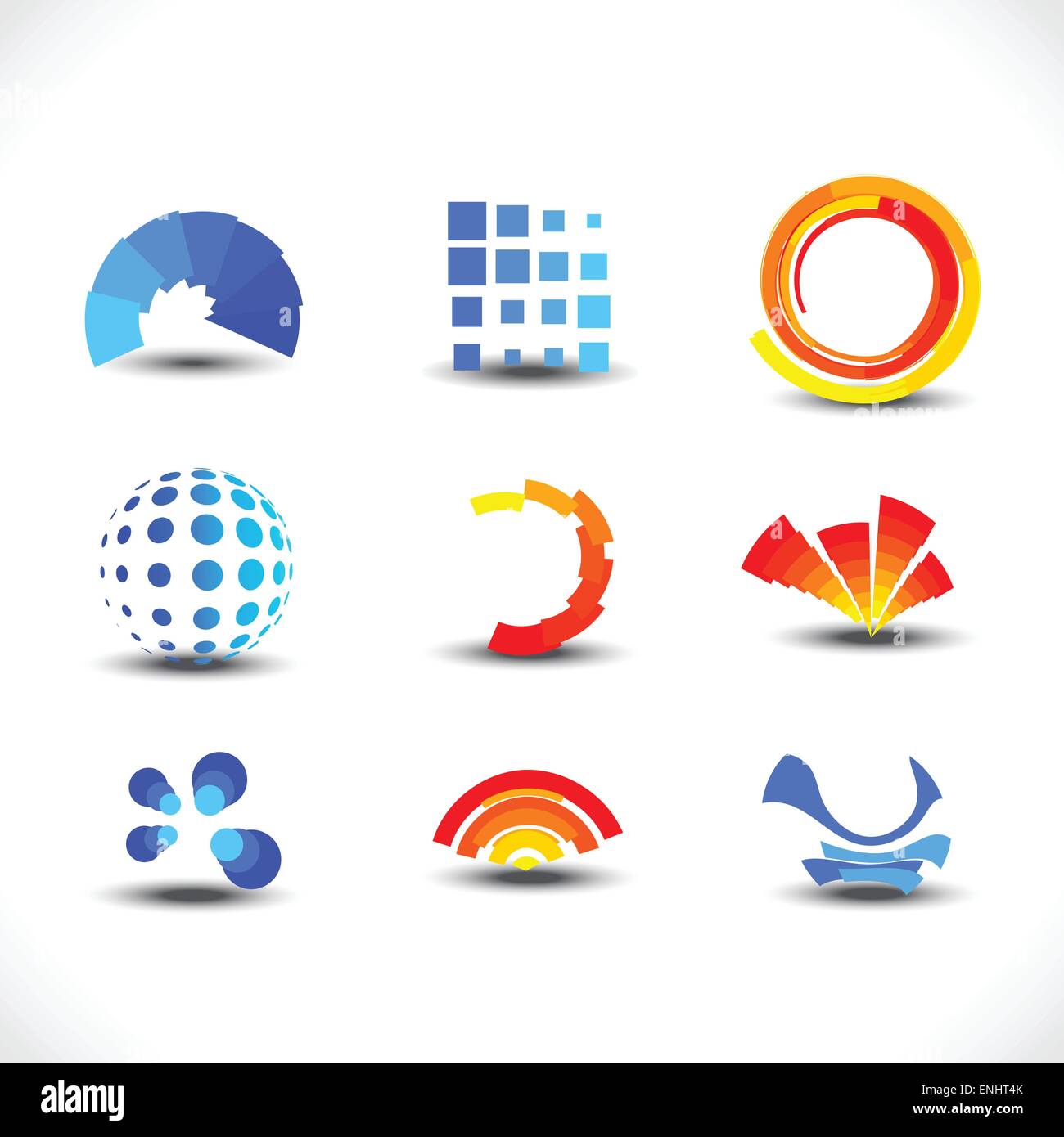 Nine elements Stock Vector Images - Alamy