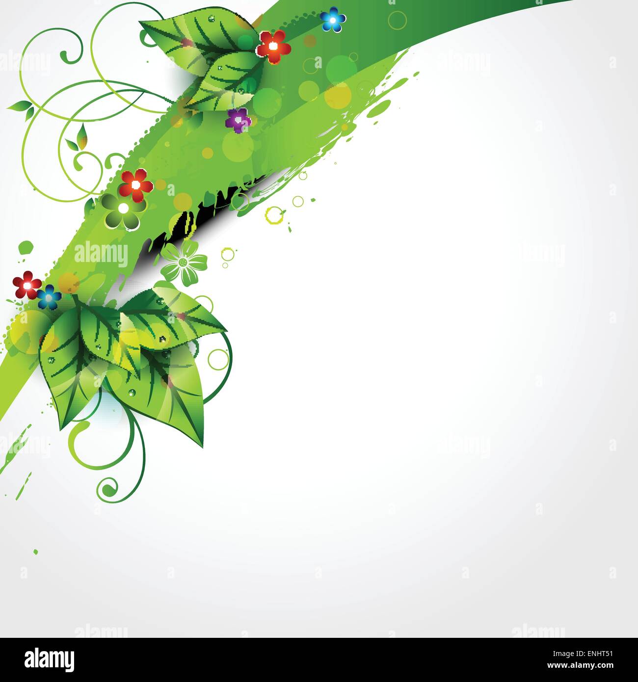 abstract nature background design artwork Stock Vector Image & Art - Alamy