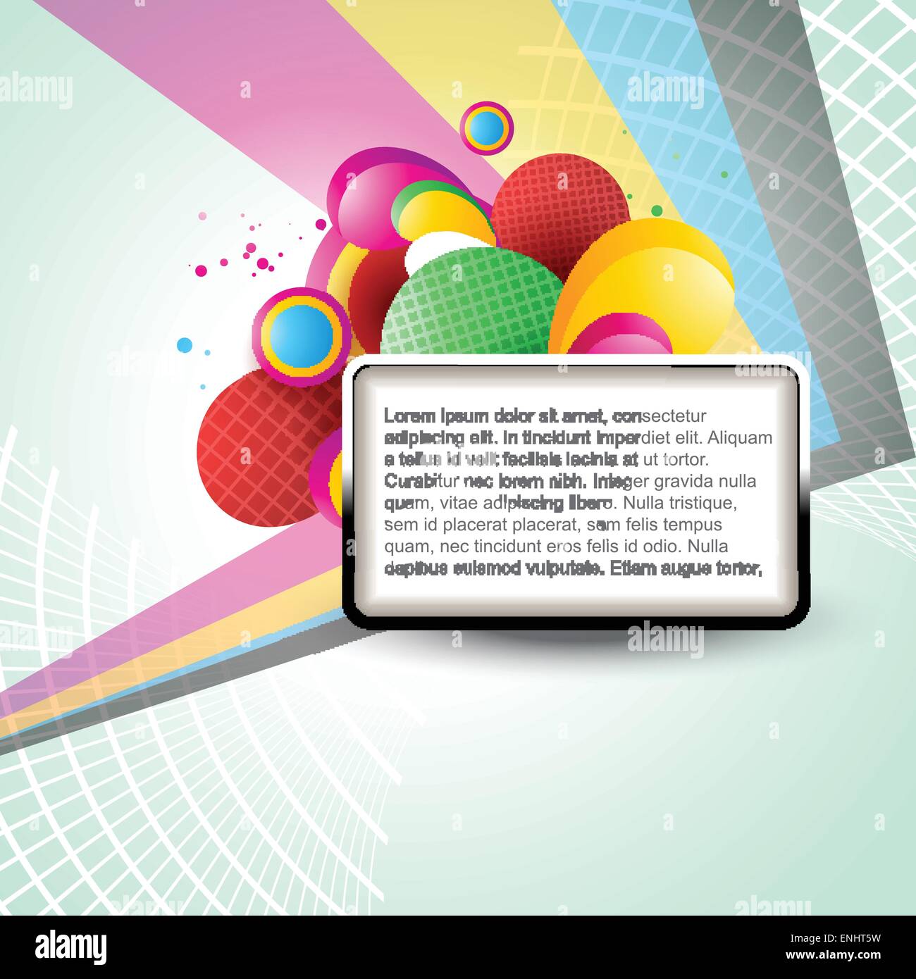 vector colorful background with space for your text Stock Vector Image ...