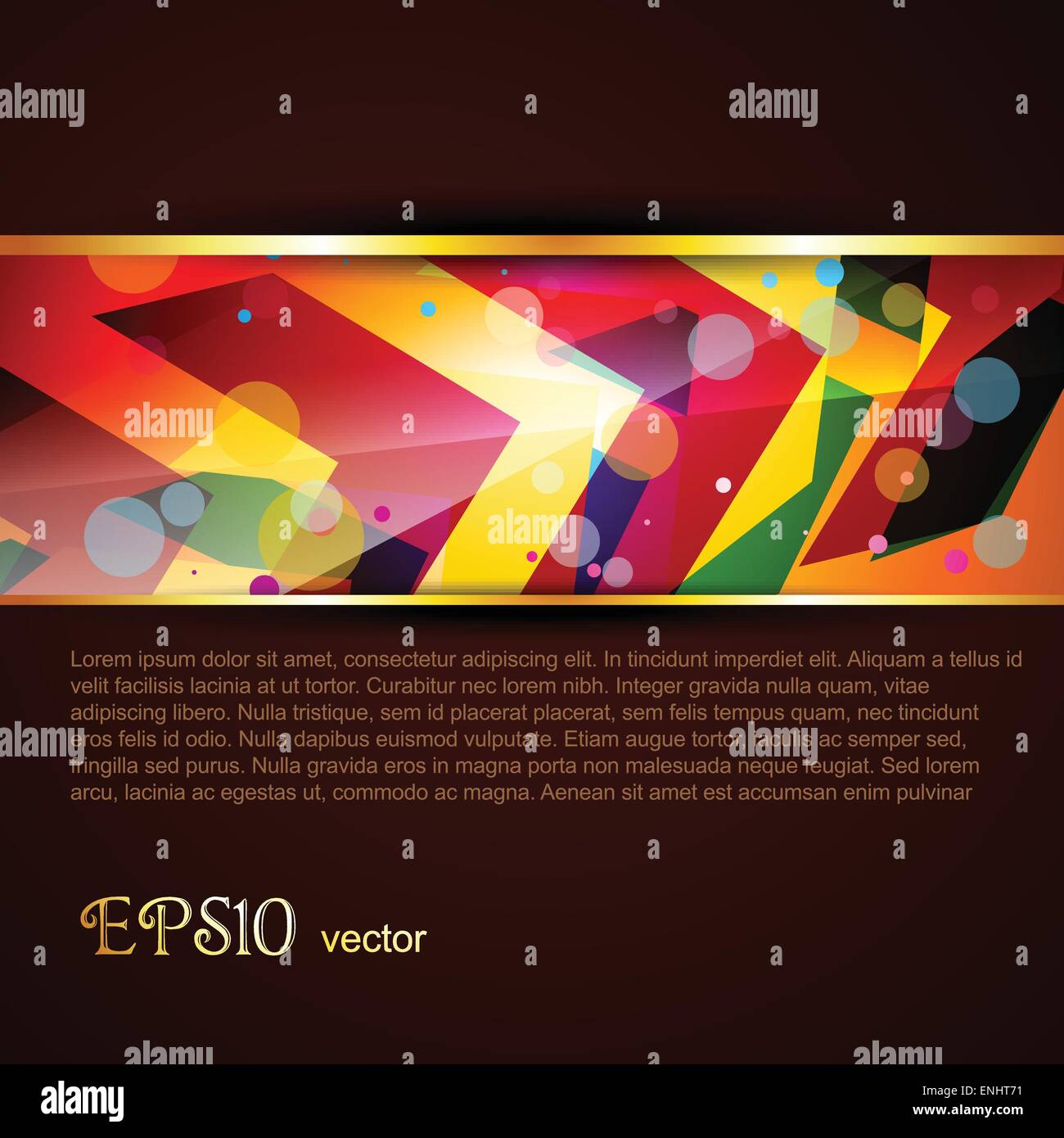 vector beautiful colorful template design art Stock Vector Image & Art ...