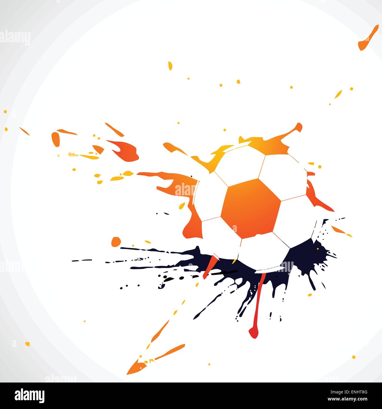 vector abstract football design illustration Stock Vector Image & Art ...