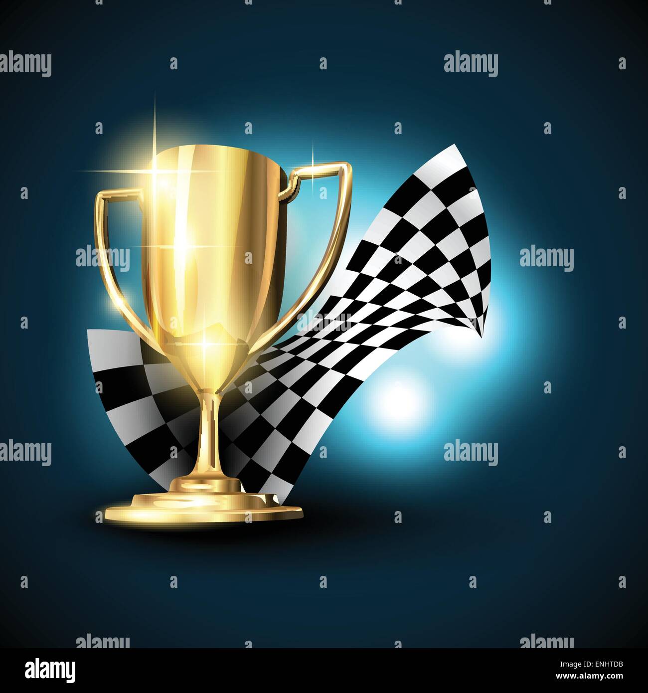 Golden champion Stock Vector Images - Alamy