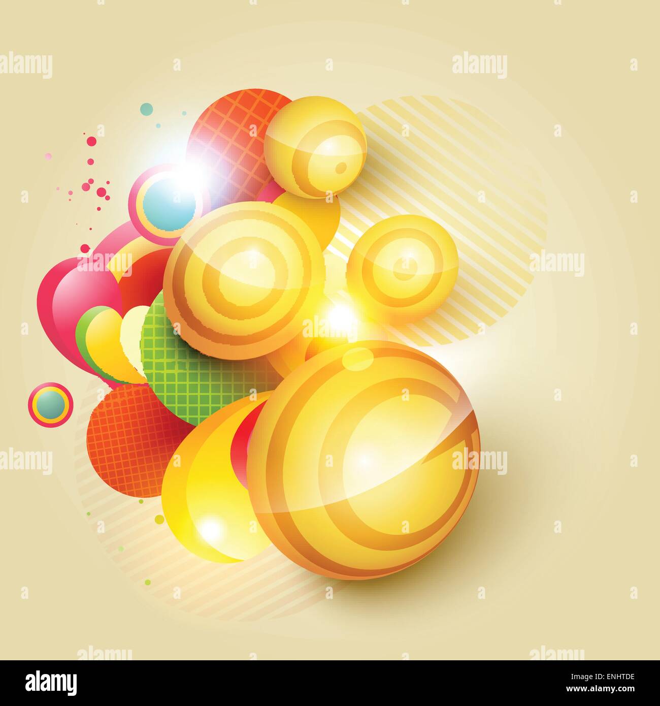 abstract beautiful background design illustration Stock Vector Image ...