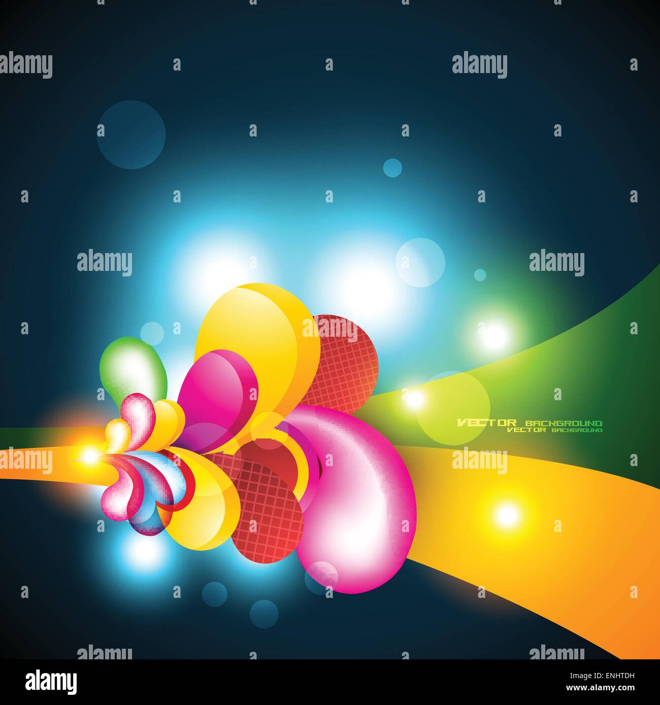 abstract beautiful background design illustration Stock Vector Image ...