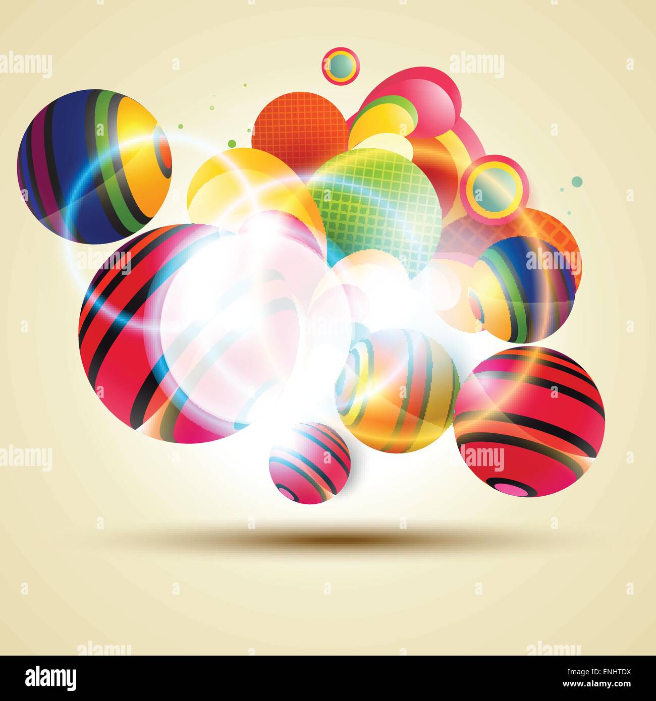 abstract beautiful background design illustration Stock Vector Image ...