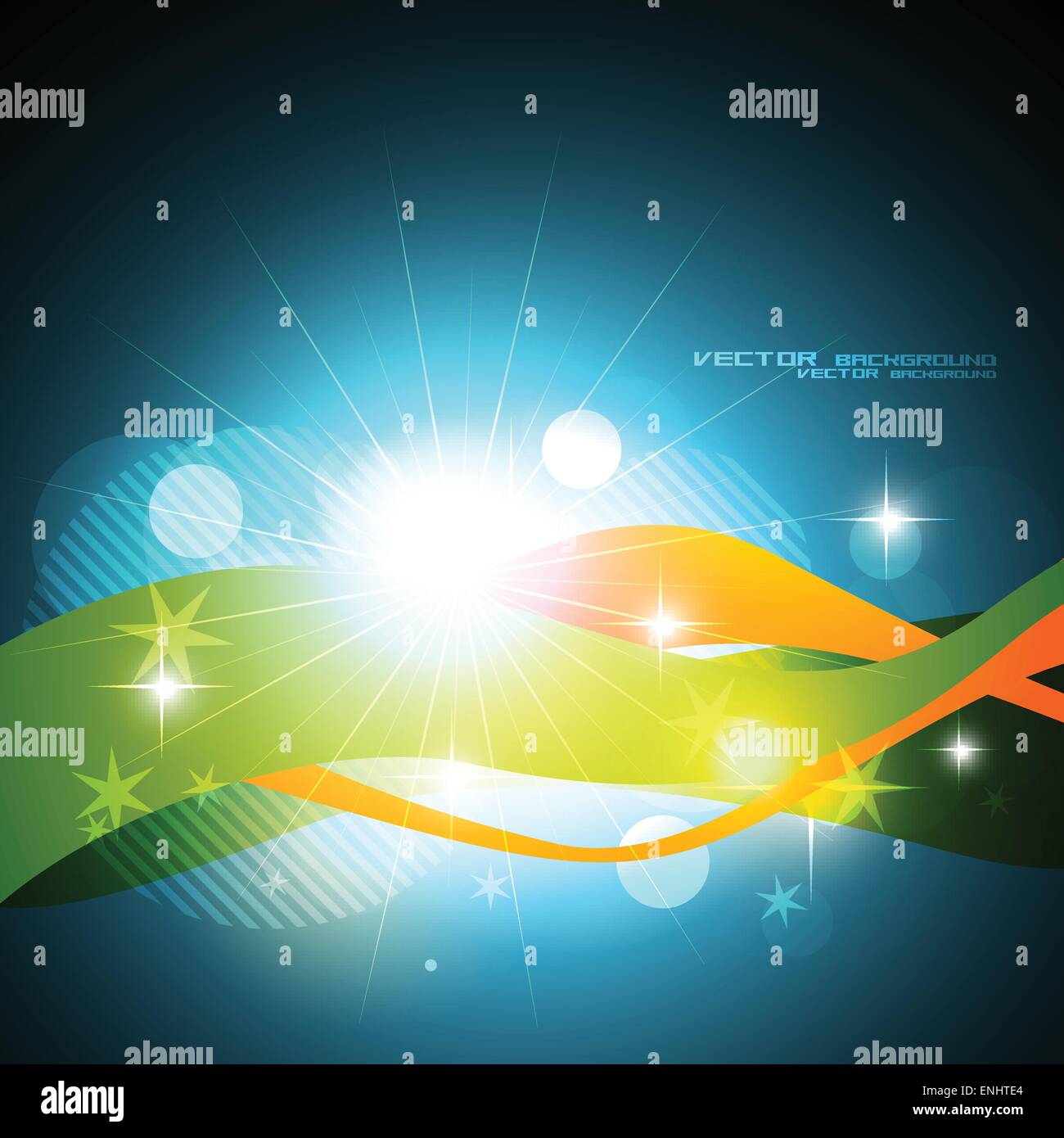 beautiful vector shiny vector wave Stock Vector Image & Art - Alamy