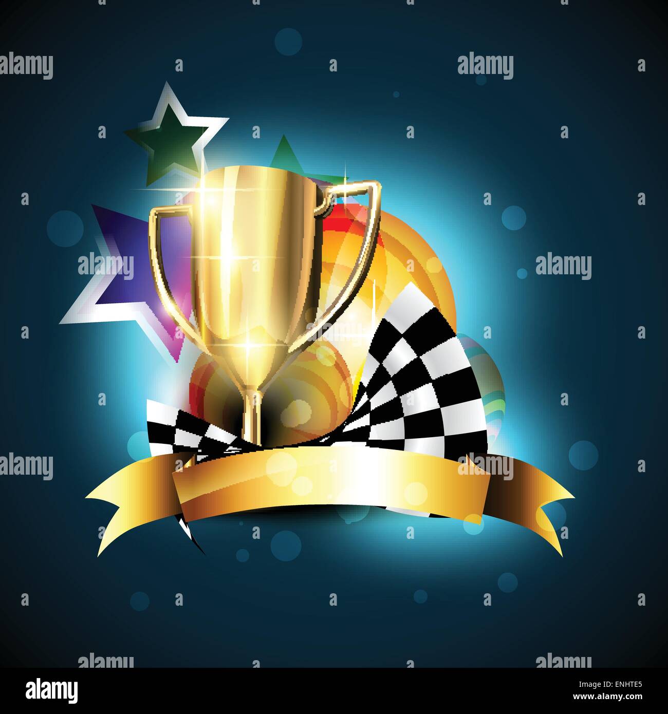 shiny champion trophy vector design Stock Vector Image & Art - Alamy