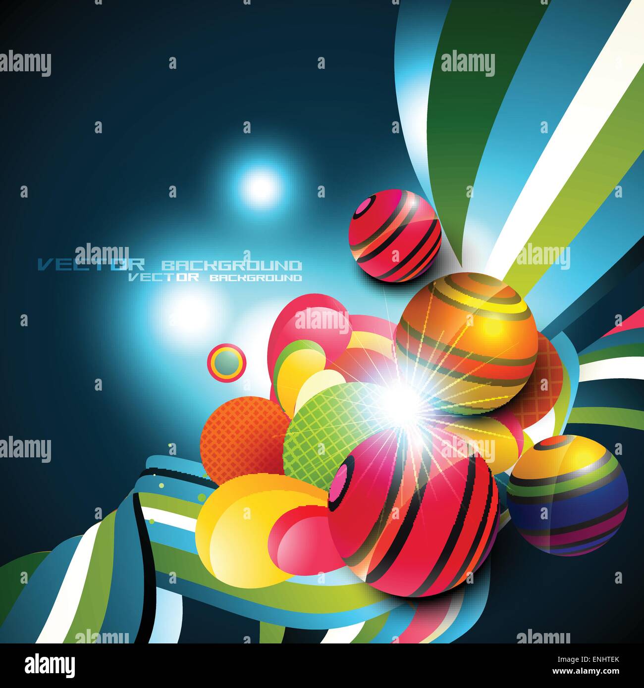 abstract colorful background design illustration Stock Vector Image ...