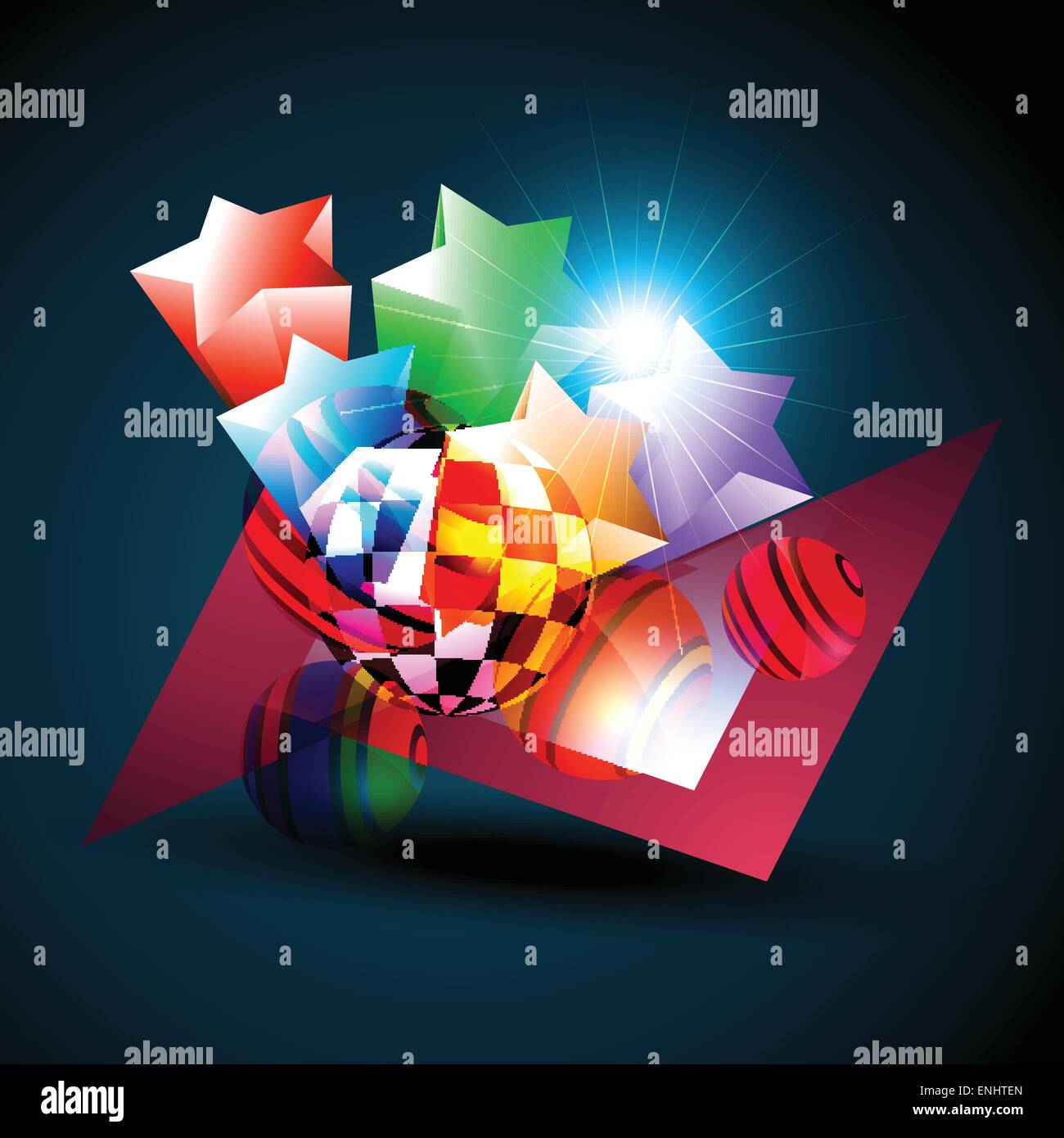 abstract beautiful background design illustration Stock Vector Image ...